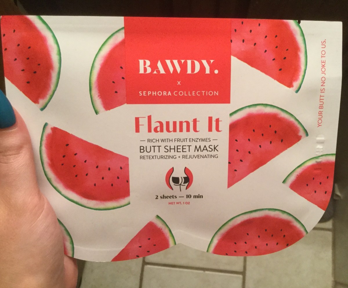 Face Mask Festivities: BAWDY X Sephora Flaunt It Butt Sheet Mask ...